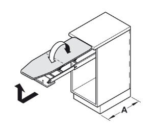 Built-In Ironing Board – KES Distribution